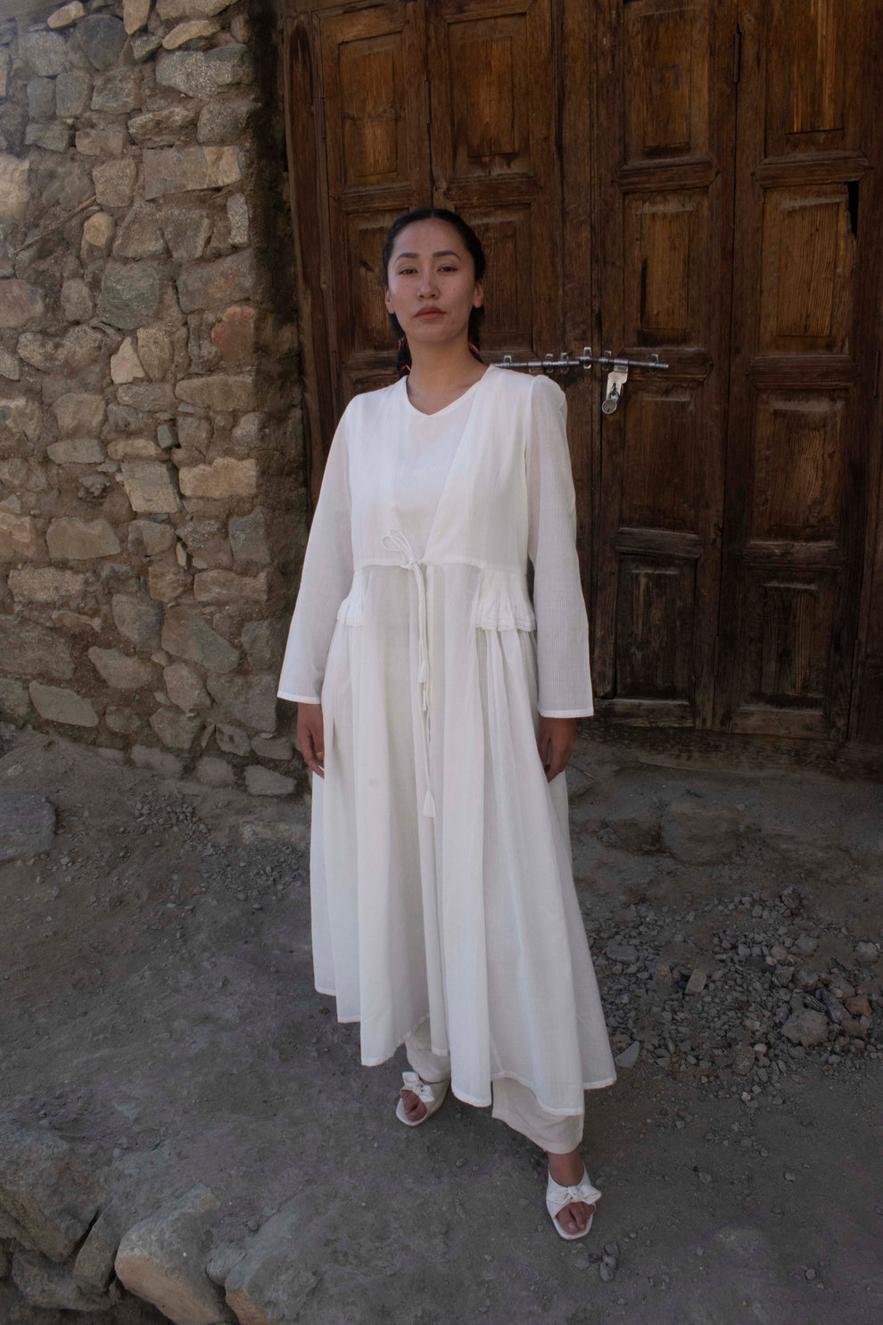 Lamo Cotton Sulma Dress – Looms of Ladakh